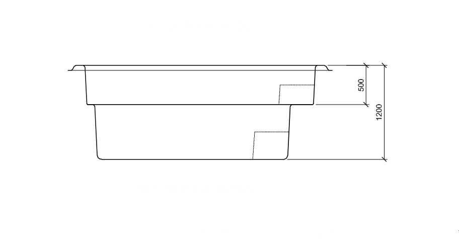 Cove Fibreglass Above Ground Pool | Complete Fibreglass Pool Kits