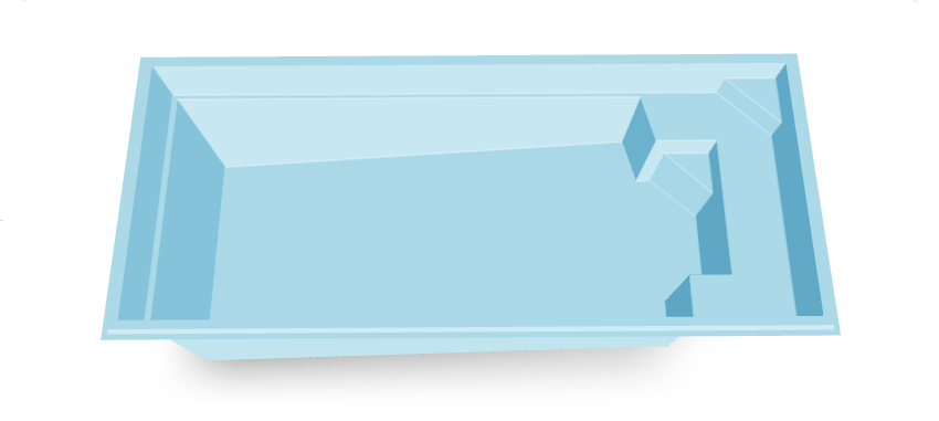 Kimberley Fibreglass Above Ground Pool | Complete Fibreglass Pool Kits