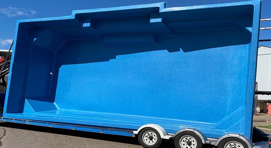 Cape York Fibreglass Above Ground Pool | Complete Fibreglass Pool Kits